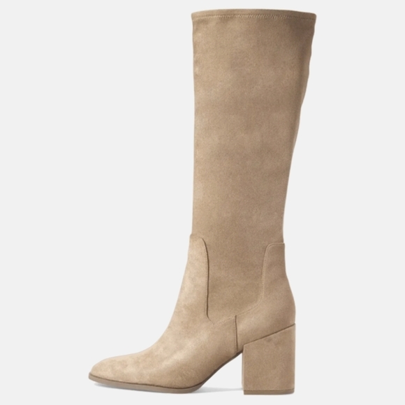 Vionic | Shoes | New Vionic Inessa Suede Block Heel Square Toe Tall ...